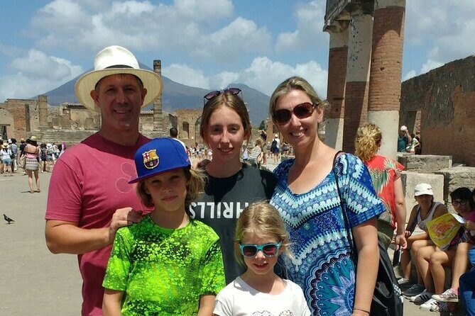 Rome to Pompeii Tour for Kids & Families w Hotel Pickup & Skip-the-Line Tickets - What’s Included and What’s Not