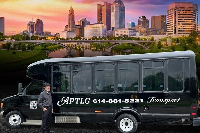 Roundtrip Shuttle Events Groups of 5 to 13 Columbus - What’s Included and What’s Not