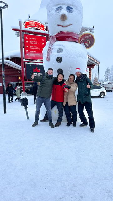 Rovaniemi: Guided Tour of Santa Claus Village - Detailed Breakdown of the Itinerary