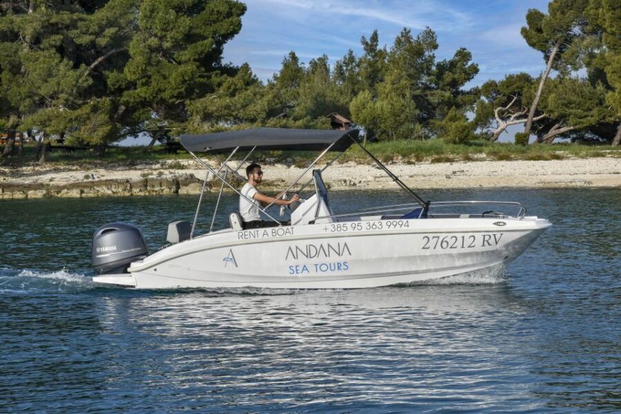 Rovinj or Vrsar: Lim Fjord & Rovinj islands Speedboat Tour - A Fully Customizable Speedboat Adventure