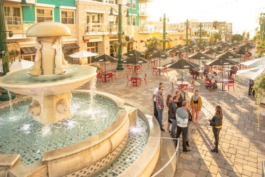 San Diego: Little Italy Wine Tasting Walking Tour - Stops 4 & 5: Scenic Stroll and Ending at Piazza della Famiglia