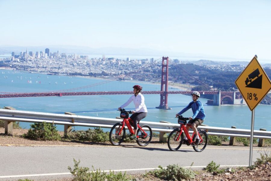 San Francisco: Electric Bike Rental with Ferry Option - The Itinerary in Detail