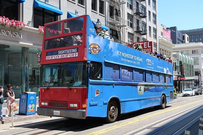 San Francisco: Hop-On Hop-Off Deluxe Bus Tour with 20 Stops - What You Can Expect on the Bus