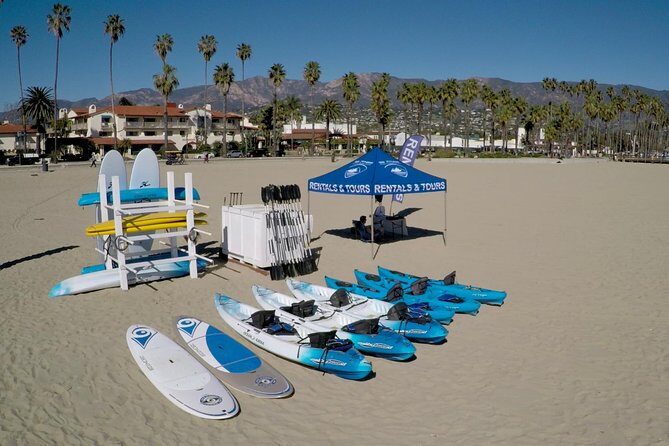 Santa Barbara Kayak or Stand Up Paddle Rental - High-Quality Gear and Professional Assistance