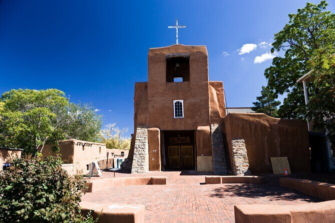 Santa Fe Historic Downtown Smart Phone Audio App Self Guided GPS Walking Tour - Loretta Chapel and the Miracle Staircase