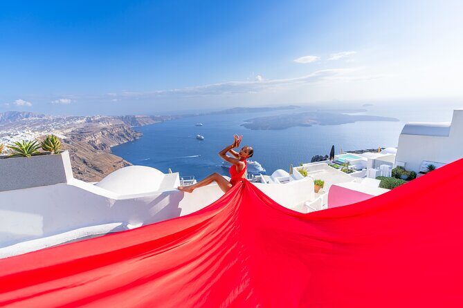 Santorini Flying Dress Photoshoot - The Itinerary: Breaking Down the Day