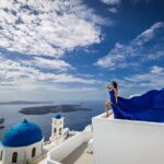 Santorini Flying Dress Photoshoot  Private Tour & Photos - Where Are the Best Photo Spots?