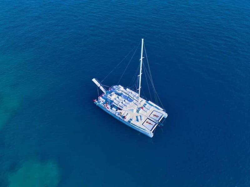 Saranda: Sunset trip & swim on VIP catamaran - adults only - Overview of the Experience