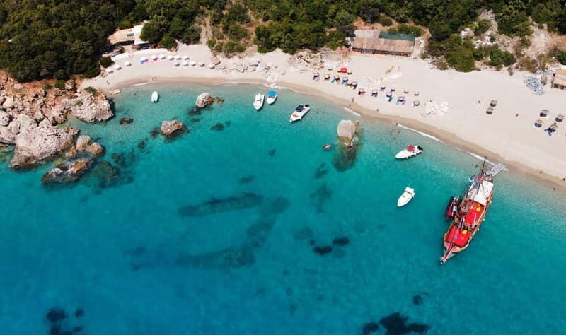 Sarandë: Boat Tour to Kroreza with Snorkelling and Umbrella - The Sum Up