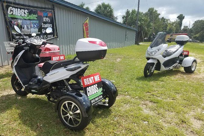 Savannah Scooter and Trike Rental with Helmet - The Highlights in Detail