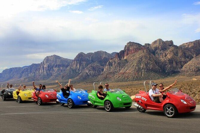 Scooter Car Tour of Red Rock Canyon with Transport from Las Vegas - The Experience of the Scooter Cars