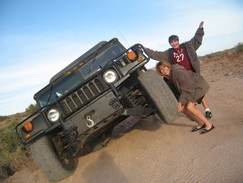 Scottsdale: Tonto National Forest Off-Road H1 Hummer Tour - The Itinerary Breakdown