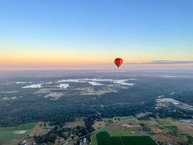 Seattle: Mt. Rainier Sunset Hot Air Balloon Ride - The Practicalities: What You Need to Know