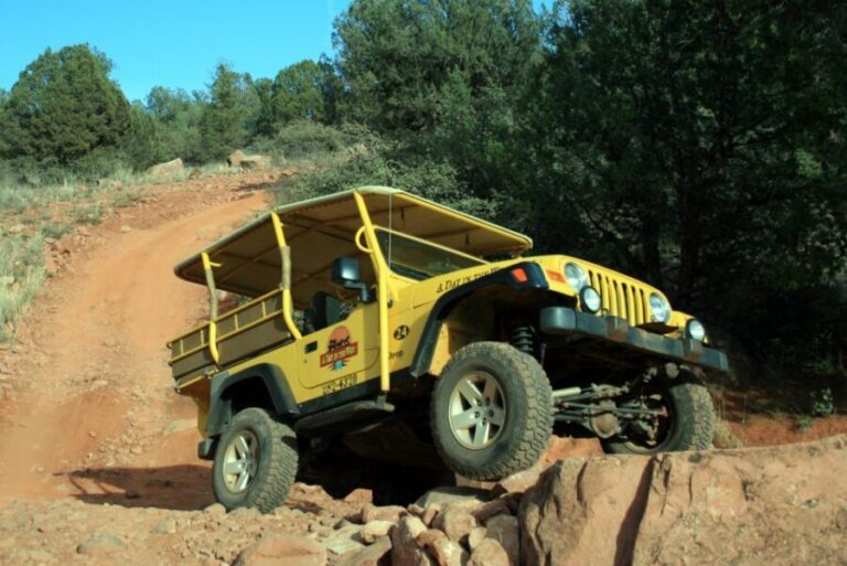 Sedona: PRIVATE Extreme Diamondback Gulch 4x4 Jeep Tour - How Does It Compare to Other Sedona Tours?