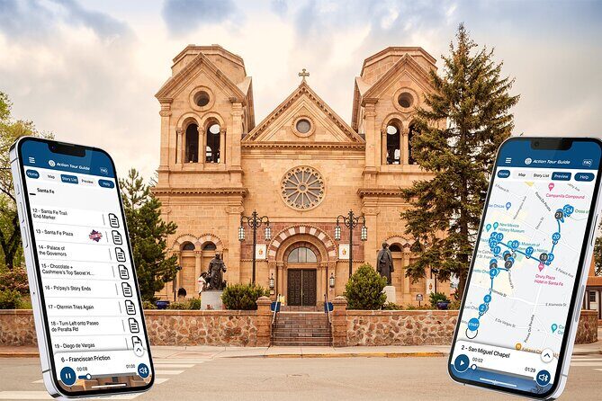 Self-Guided Walking Audio Tour of Historic Santa Fe - The Miraculous Spiral Staircase at Loretto Chapel