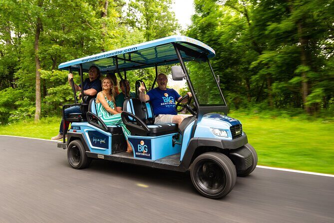 Shared Golf Cart Tour of Bentonville, Arkansas - FAQ