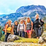 Small Group Hiking Around The Pinecrest Lake Trail - The Richness of Pinecrest Lake
