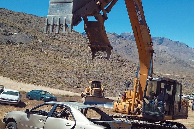 Smash and Grab at Adrenaline Mountain - The Experiences Core Appeal: Crushing Cars