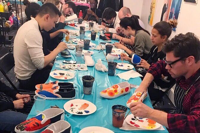 Sneakers Painting Class in Celebration Town - Who Will Love This