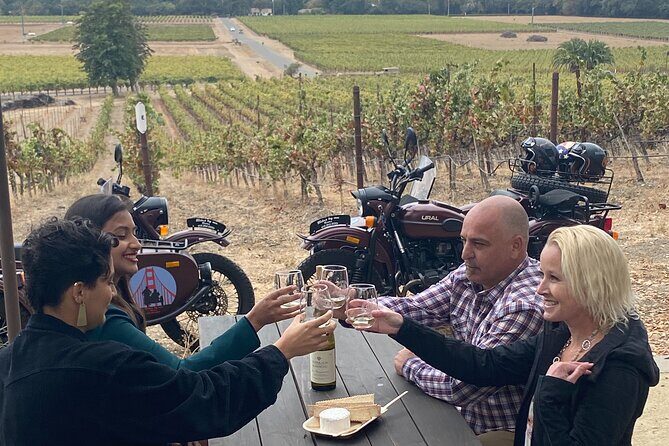 Sonoma Valley Sidecar Wine tours - The Cost and Value