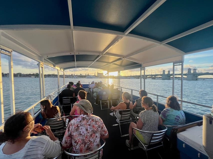 St. Augustine: Sunset Boat Tour with Dolphin Spotting - Value for Money