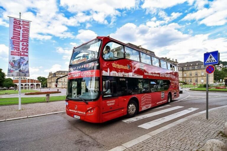 Stuttgart 24-Hour Hop-On Hop-Off Sightseeing Bus Tour - Detailed Itinerary and Stop Highlights