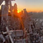Sunrise at the Hill of Crosses - 2 countries in 1 day - Exploring the Hill of Crosses at Sunrise: A profound experience