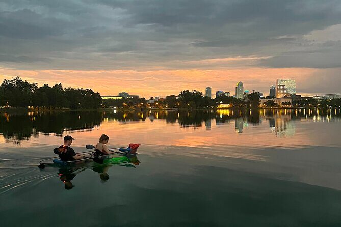 Sunset Clear Kayak or Clear Paddleboard in Orlando - The Itinerary and What to Expect