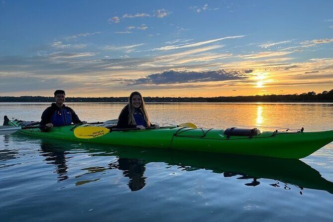 Sunset Sea Kayak Tour of Casco Bay - The Experience in Action