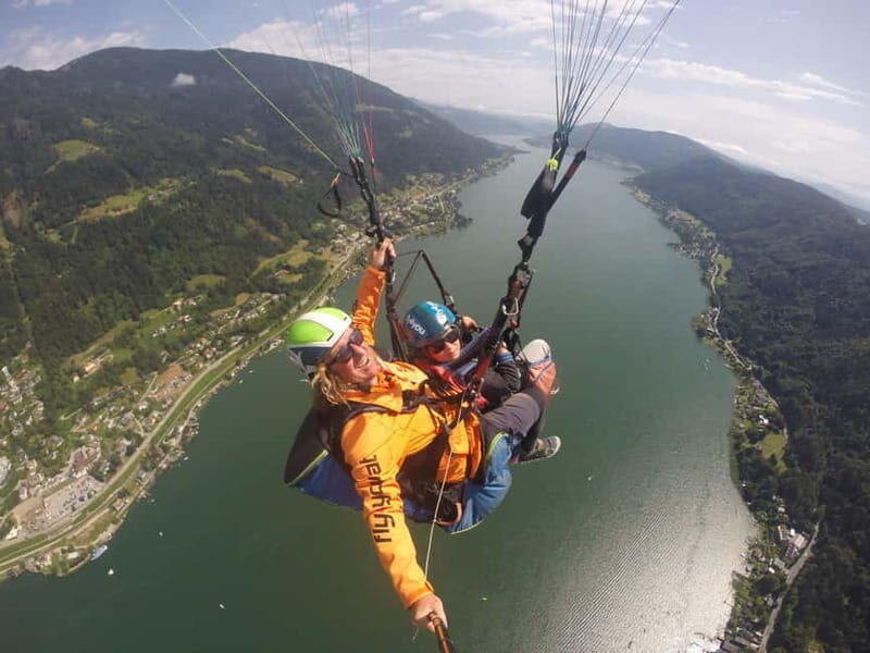 Tandem flight: Paragliding panorama tandem flight - The Itinerary in Detail