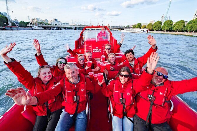 Thames Rockets Sunset London Speedboat Experience - The Guides and the Atmosphere