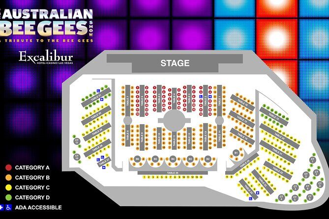 The Australian Bee Gees Show at the Excalibur Hotel and Casino - What Travelers Are Saying