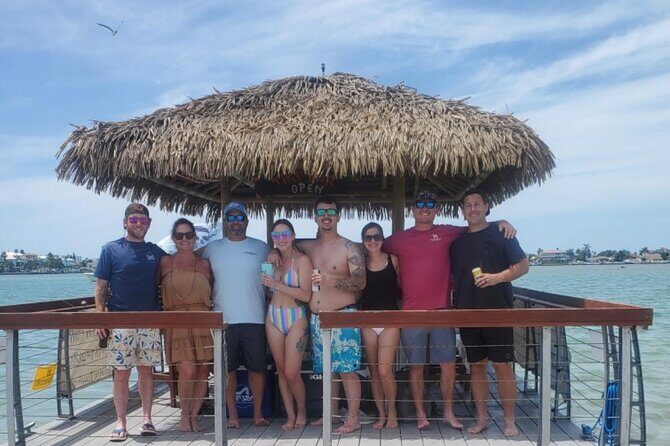 Tiki Boat cruise to John's Pass Sandbar, Madeira Beach. - Itinerary Breakdown: What to Expect