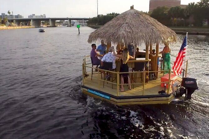 Tiki Boat - Downtown Tampa - The Only Authentic Floating Tiki Bar - Itinerary in Detail