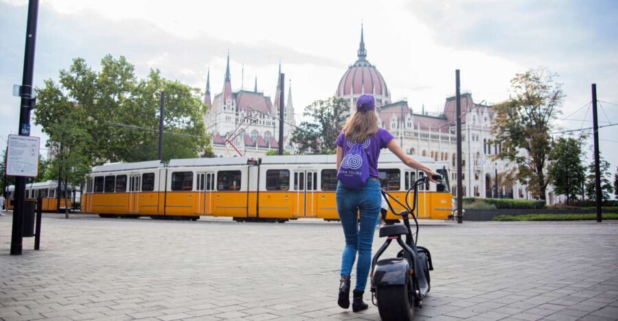 Top sights of Pest downtown on e-scooters incl. Parliament - What to Expect During the Tour