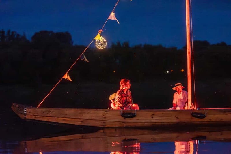Toru: Toru at Night from a Boat on the Vistula - What to Expect: A Peaceful, Cultural Journey