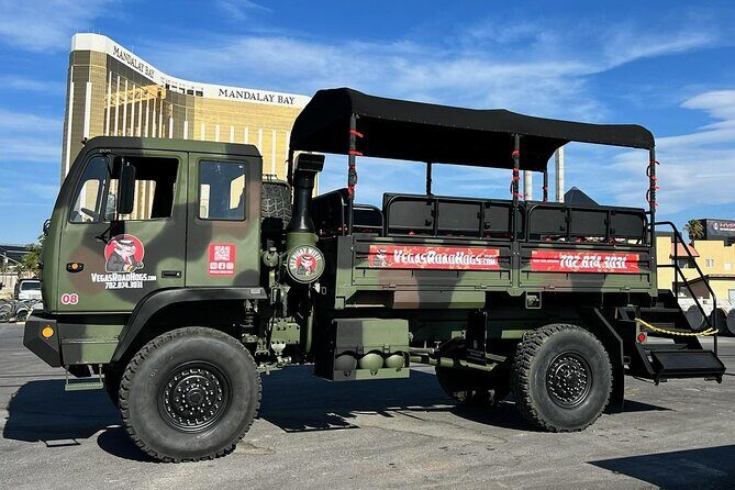 Tours of the Las Vegas Strip by Converted Military Party Vehicle - Practical Details and Considerations