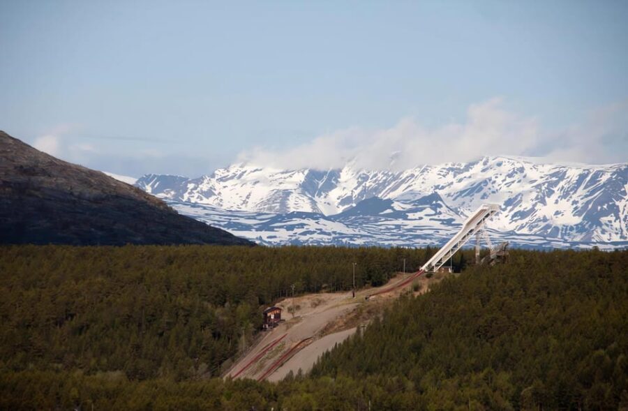 Trip to view Alta City from Altabakken. - The Climb and the Viewpoint