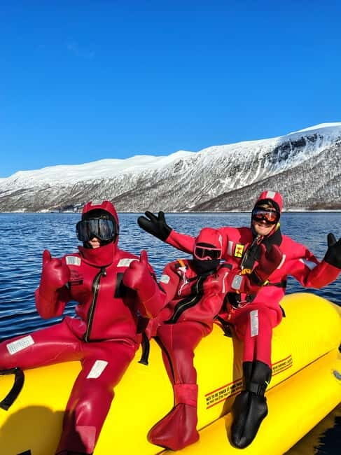 Tromsø: Banana Tube Ride with Arctic Floating - What’s Included and What’s Not?