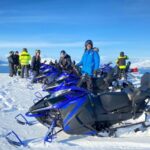 Tromsø: Snowmobile Safari with Aurora Crystal Lavvo Stay - Snowmobiling in the Lyngen Alps