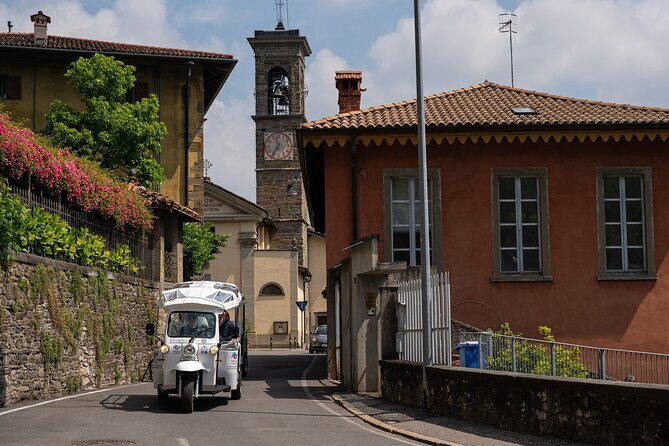 Tuk Tuk tour in Bergamo, Città Alta and the ancient Venetian walls - A Detailed Breakdown of the Itinerary