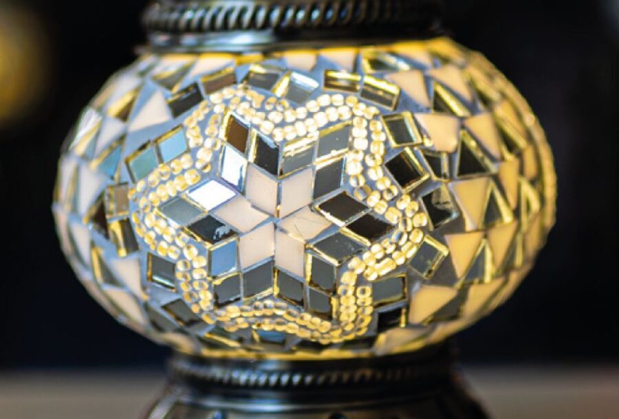 Tustin: Mosaic Lamp Making Workshop - Taking in a Traditional Art in a Modern Setting