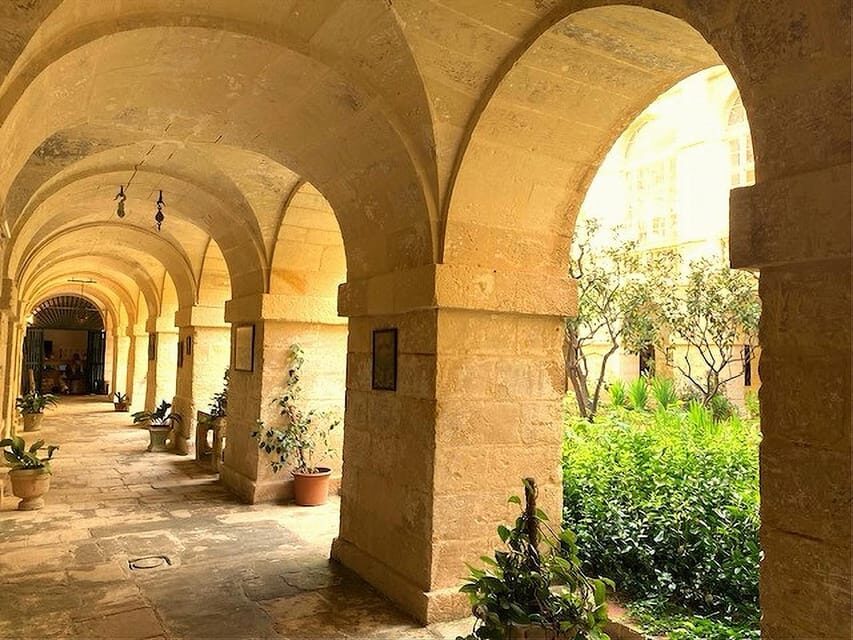 Valletta: Monastery and Secret Garden Entry Ticket - Practical Details and Logistics