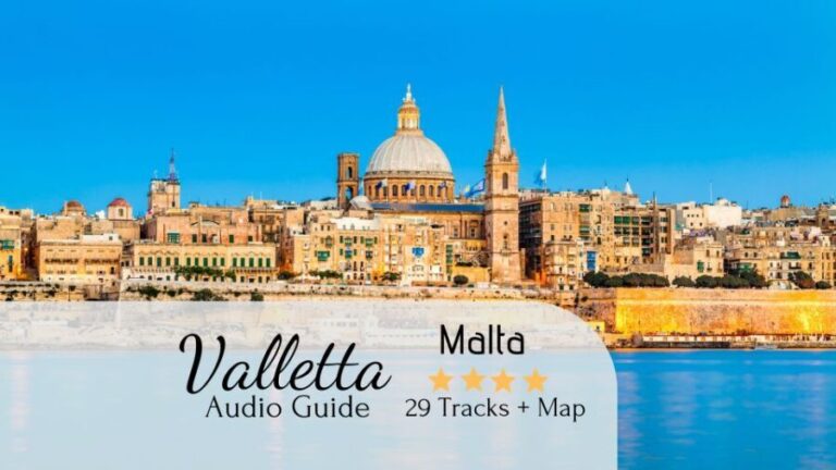 Valletta: Self-Guided Audio Tour, Map and Directions - The Content and Itinerary Breakdown