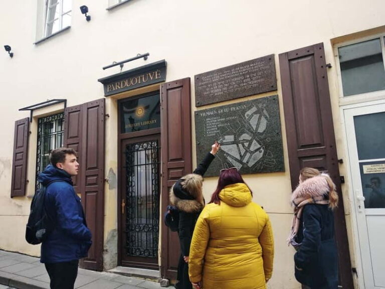 Vilnius: 3-Hour Jewish Heritage Tour - The Itinerary: What You’ll See and Learn