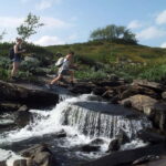 Vindelfjäll nature reserve: A walk through reindeer country - The First Highlights: Waterfalls and Mountain Views