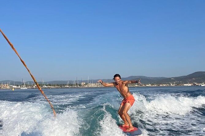 Wakesurfing, wakeboarding or Inflatable Tows in Bay of St Tropez - Who Will Love This Experience?