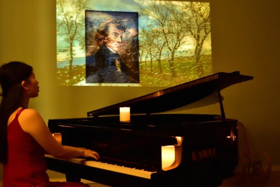 Warsaw Concert: Chopin  Painted by Candlelights with Wine - A Closer Look at the Experience