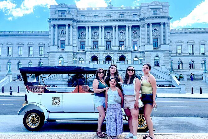 Washington DC Moonlight Tour by Electric Cart or Vintage Car - The Itinerary: An Iconic Tour of DC’s Major Landmarks