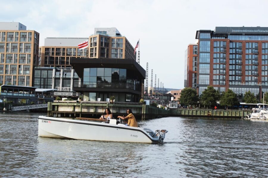 Washington DC: Navy Yard Self-Driven Boat Tour with Map - What You Can Expect from the Itinerary